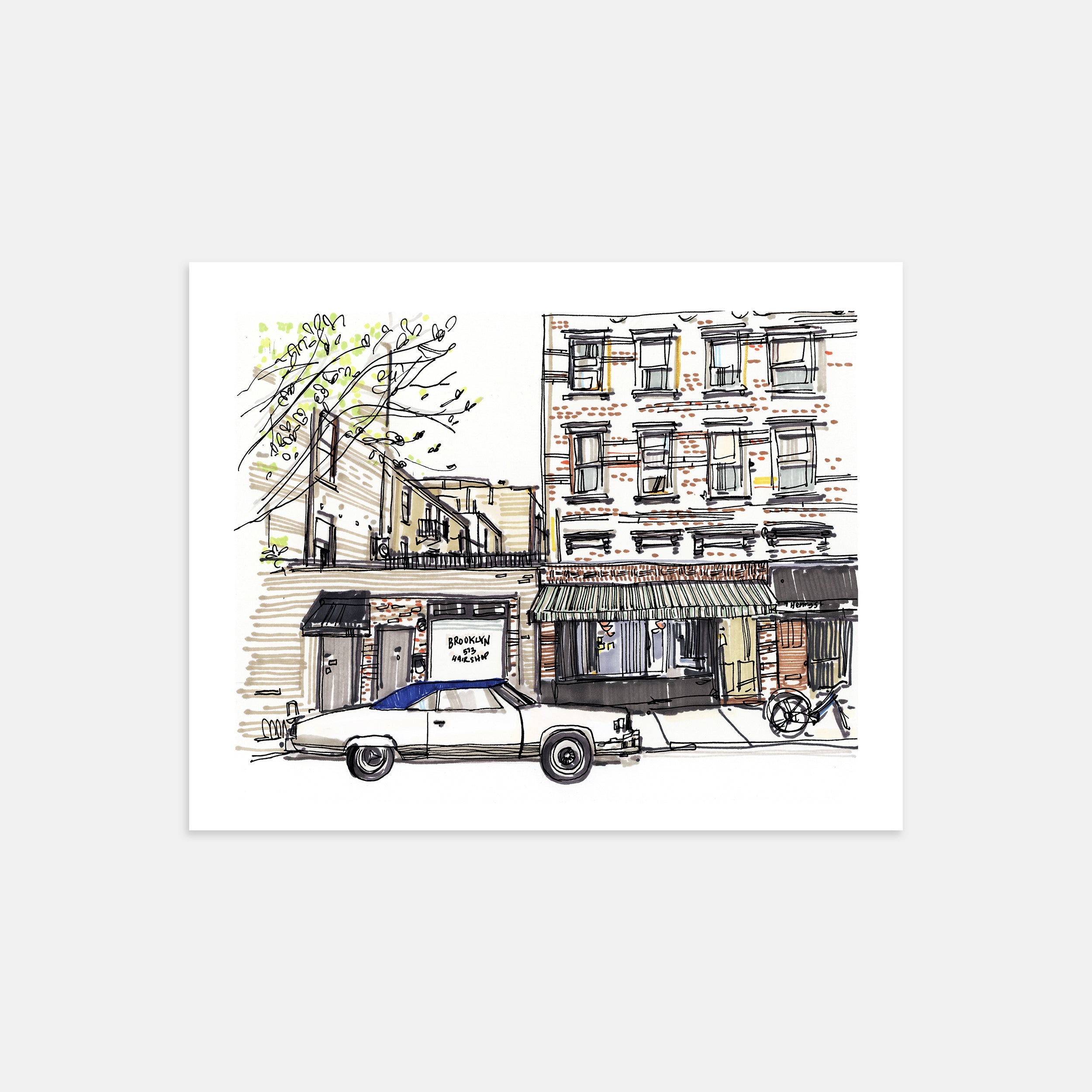 Lucali Brooklyn New York Art Print – Prospect Print Co.