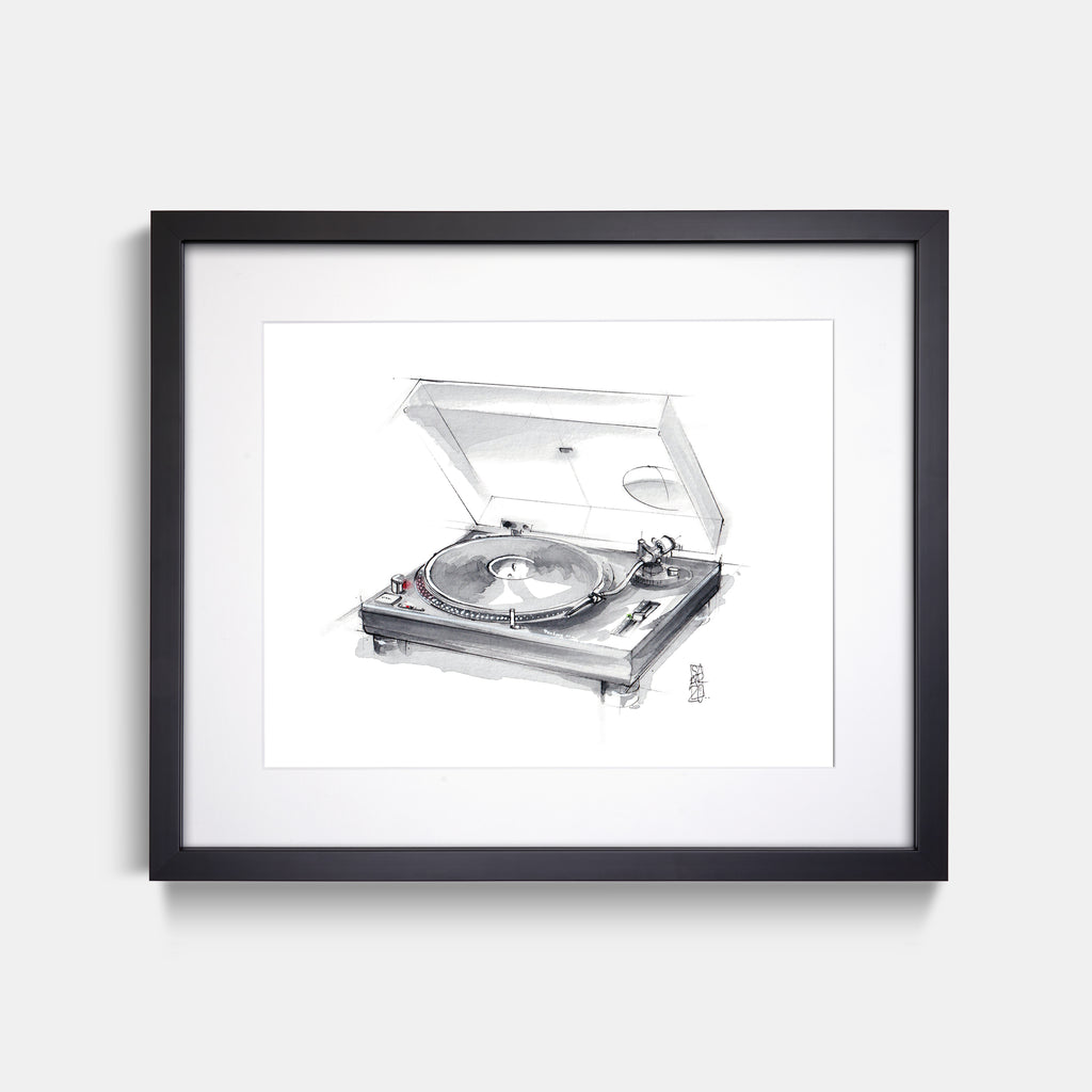Technics Turntable Print – Prospect Print Co.